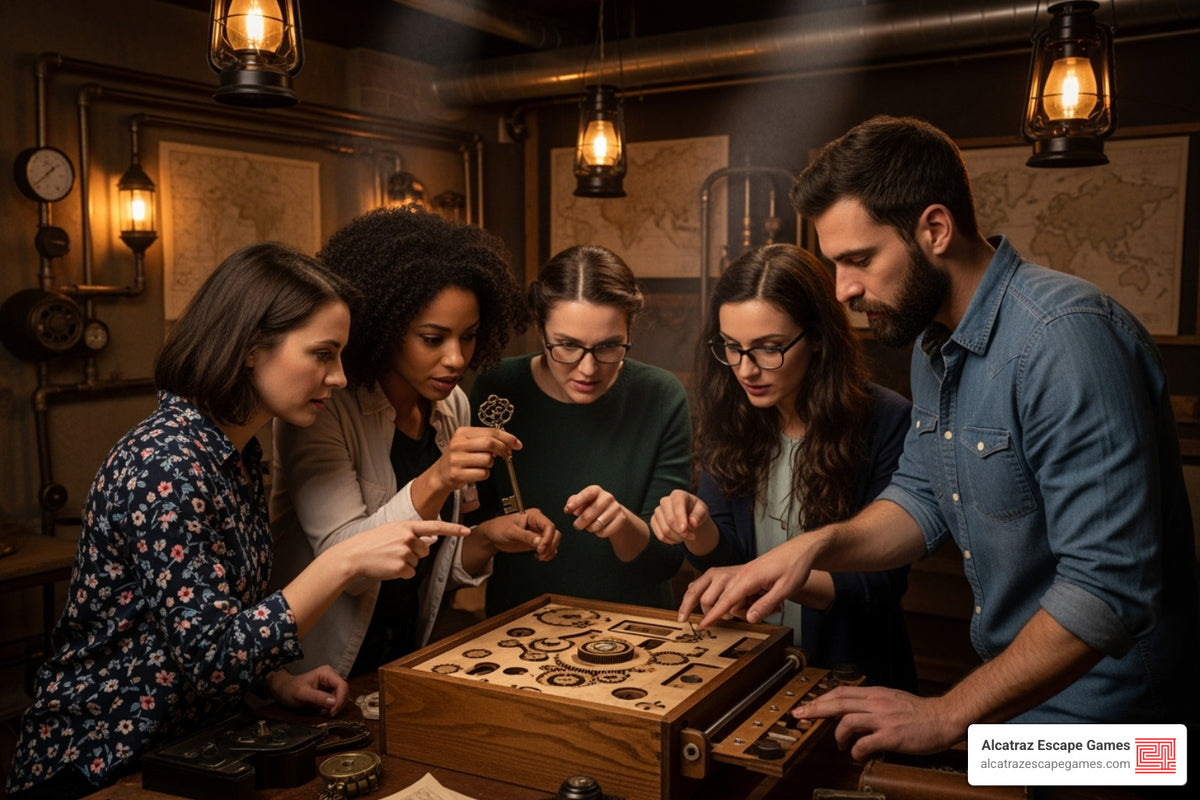 Team Building Trapped in Fun: Why Escape Rooms Work Wonders ...
