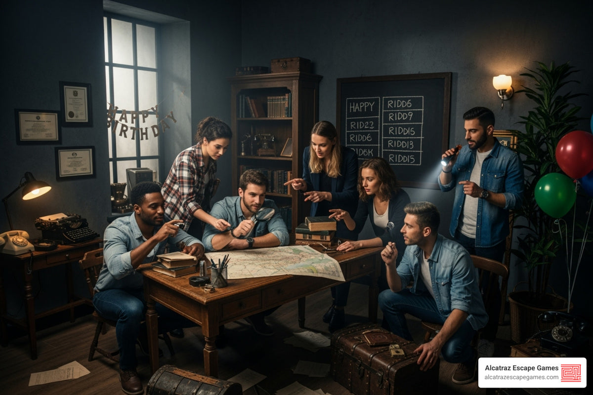 Birthday Breakout: DIY Escape Room Party Ideas – alcatrazescaperoom